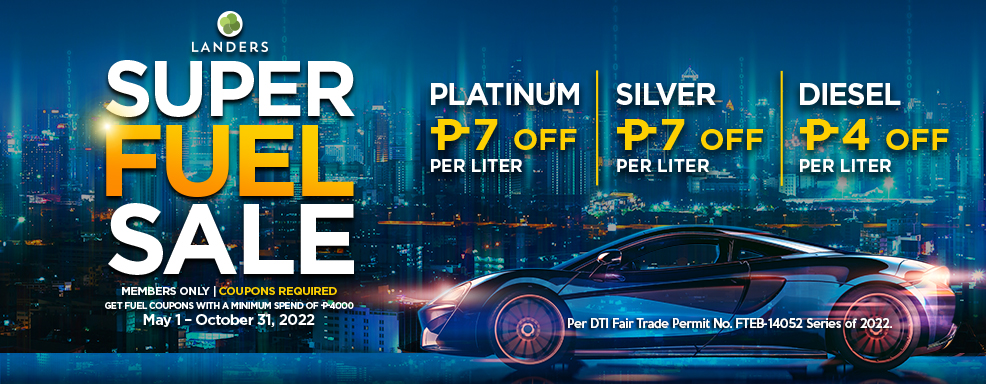 Super Fuel Sale Year Round