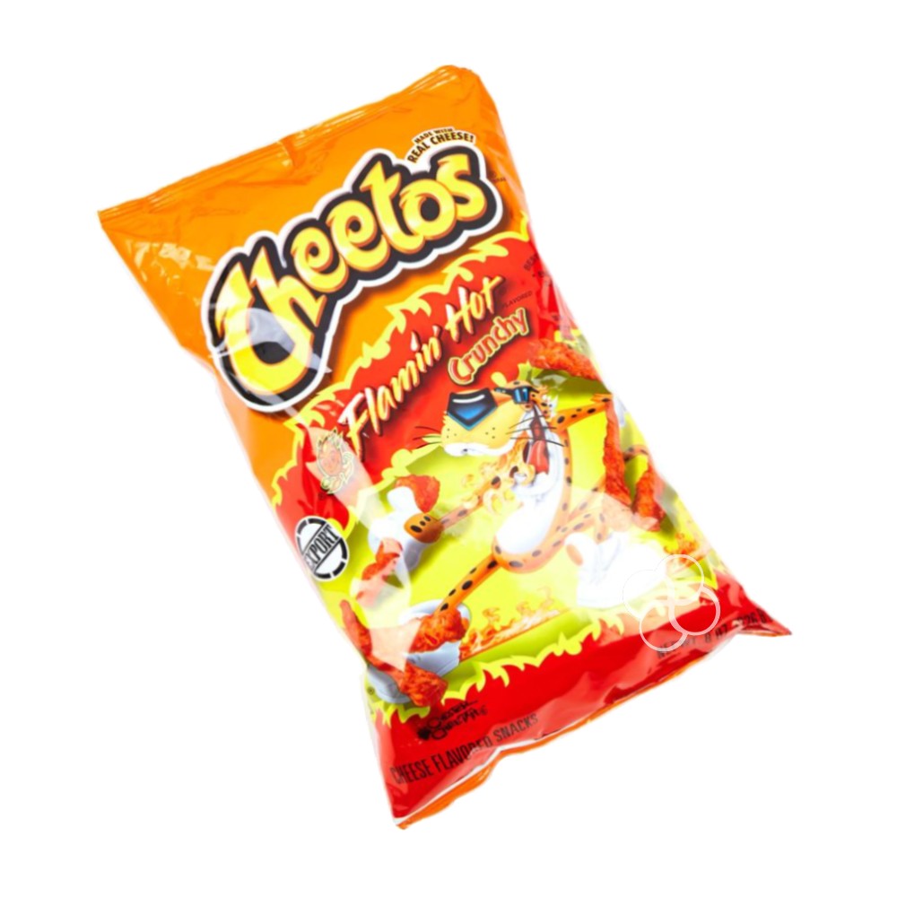 Cheetos Crunchy Flamin' Hot Cheese Flavored Snack 226.8g