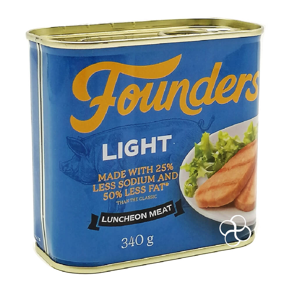 Founders Light Luncheon Meat 340g