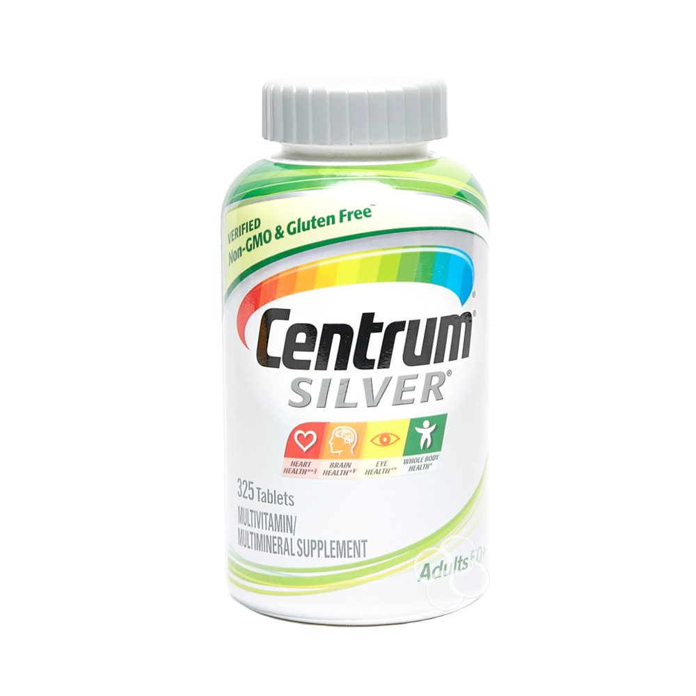 Centrum Silver Adults 50+ Multivitamin Supplement 325 Tablets