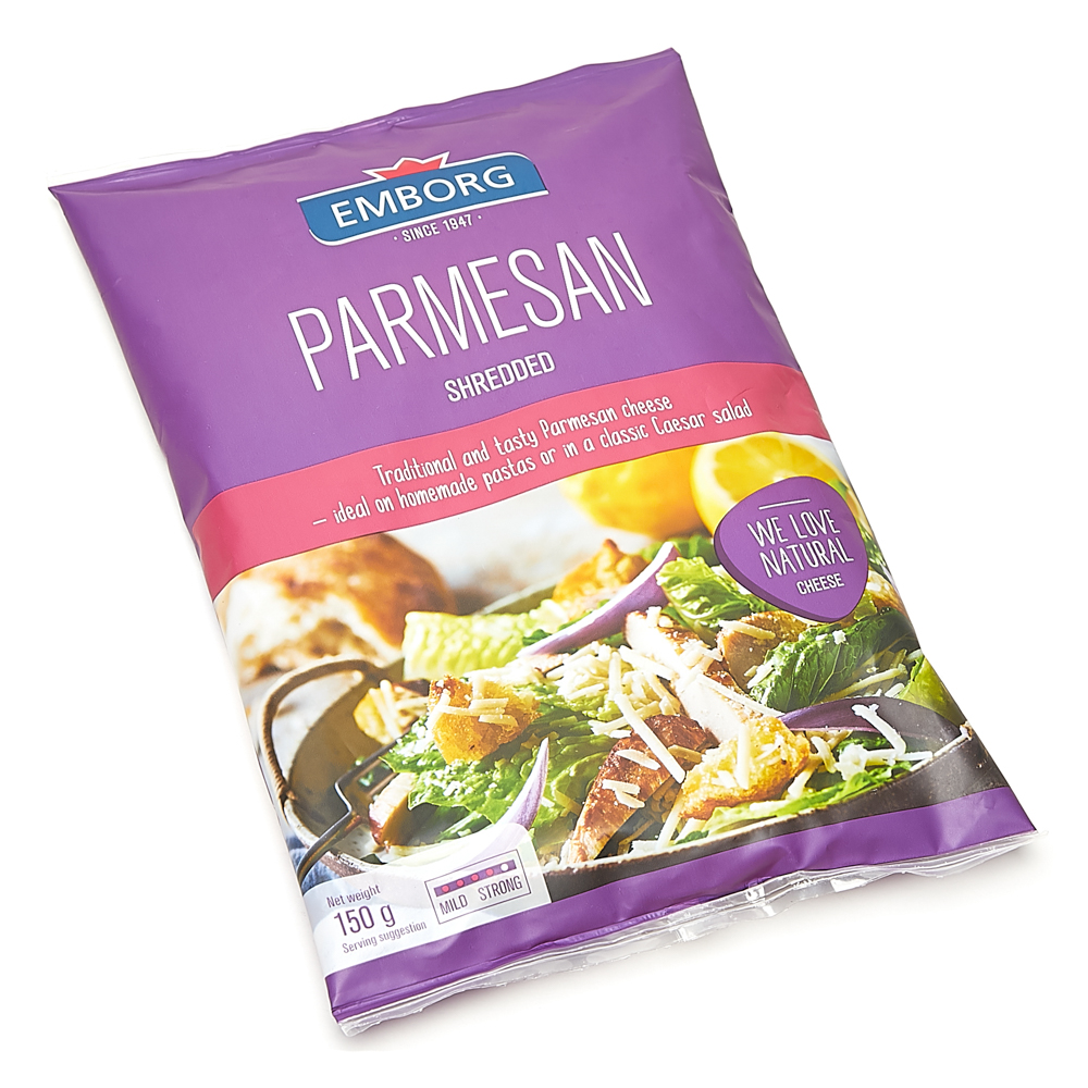 Emborg Parmesan Shredded Cheese 150g Emborg Parmesan Shredded Cheese 150g