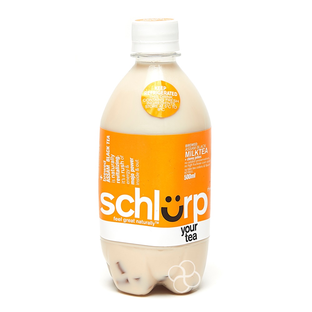 Schlurp Brewed Assam Black Milktea 500mL