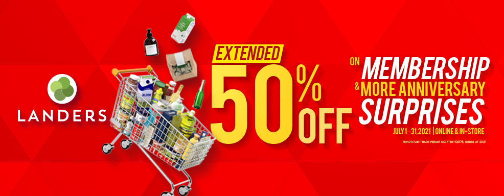 Landers 5th Anniversary Membership Promo