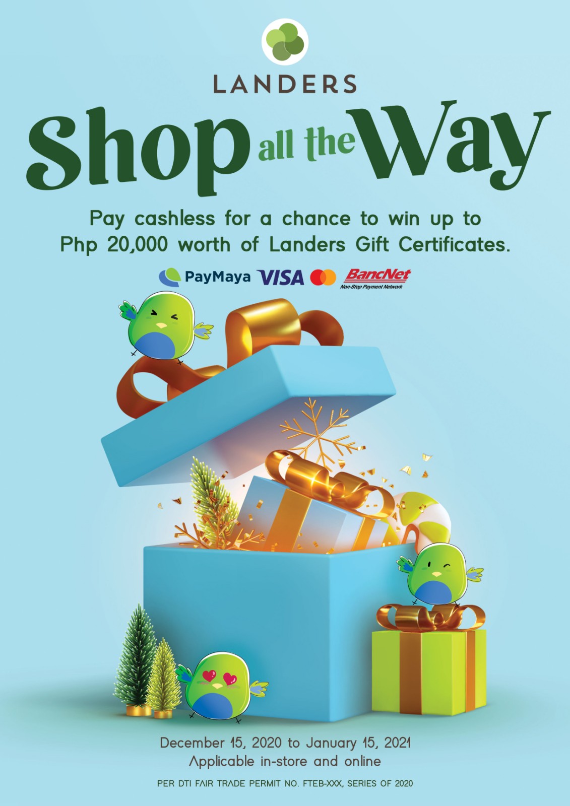 Landers x Paymaya Promo