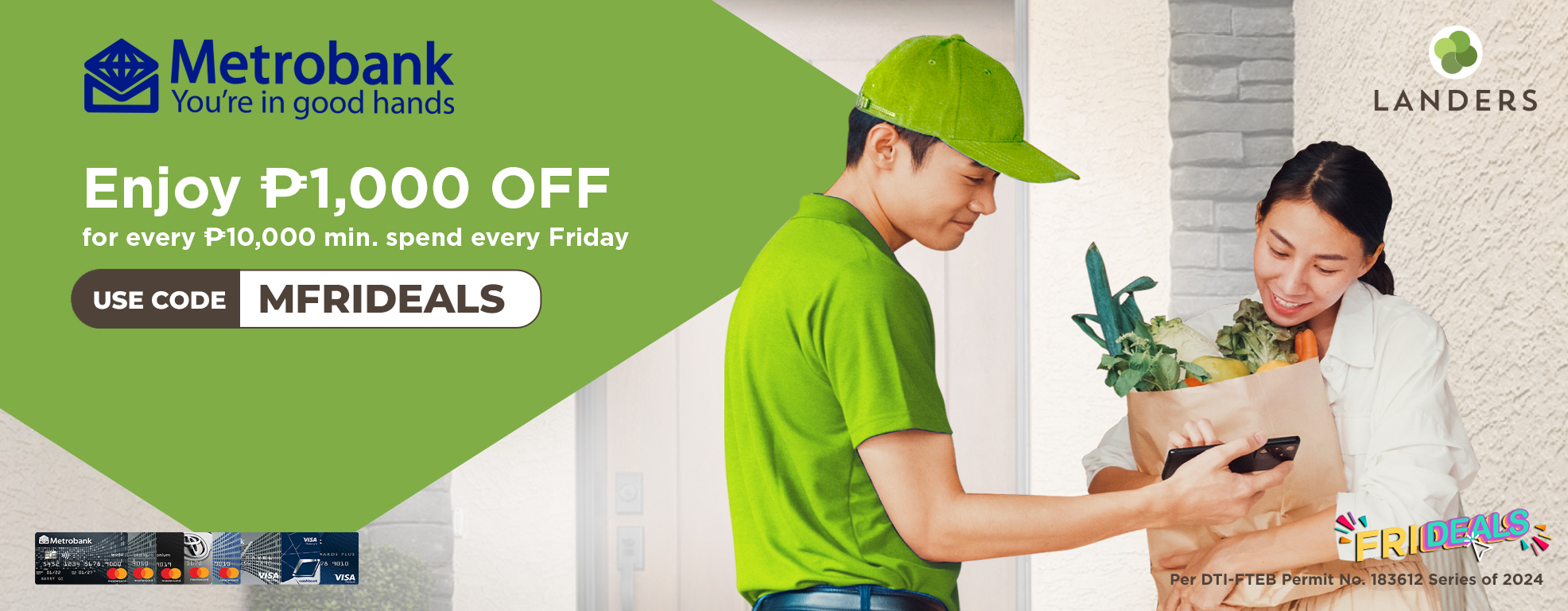 Metrobank X Landers Online